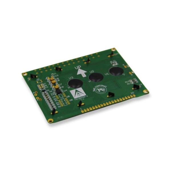 Quality 12864-20M Character LCD Display Module 128x64 Blue Screen White Dots LCD12864 for sale