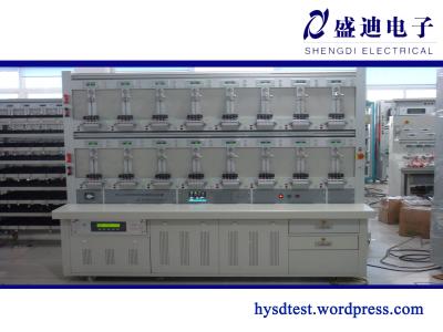 China Integration Double Loop Single Phase Energy Meter Test Bench for sale