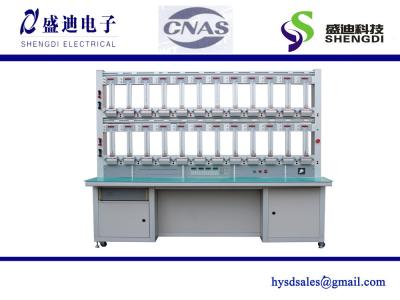 China HS-6103  24 Positions full computerized meter Test bench 0.05 accuracy class Max.120A current 1 circuit connection for sale