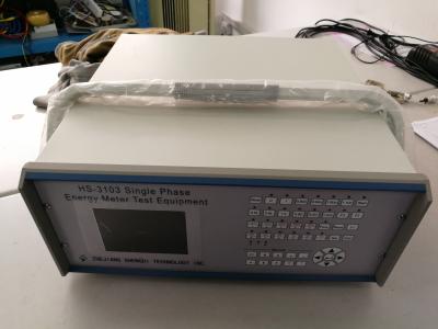 China 6 Position Max.20A HS-3103 Single-phase Static Meter Test Equipment 2 circuit current connection for sale