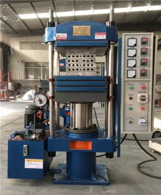 China 5.5KW Rubber Vulcanizing Press Hydraulic Rubber Moulding Machine for sale