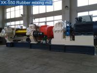 China 2 Open Roll Mixing Mill Machine XK560 Synthetic Rubber Process Machine for sale