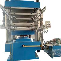 China Rubber Vacuum Vulcanizing Press Hydraulic Rubber Product Making Machine for sale