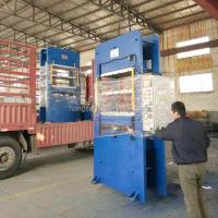 China PLC Touch Rubber Vulcanizing Press Tennis Ball Making Machine for sale