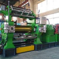 China 22 Inch Two Roll Rubber Mixing Mill Rubber Process Machine CE ISO for sale