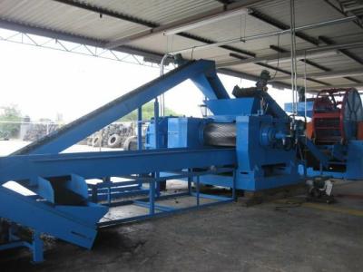 China 30-120 Mesh Rubber Powder Production Line 3000kg/H Rubber Granules Machine for sale