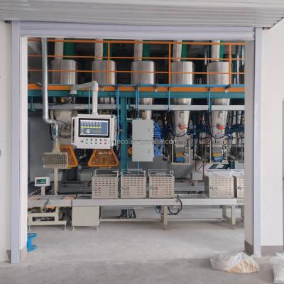 China Rubber Mixer Banbuary Fully Automatic Small Material Powder Weighing Dosing Batching System for sale