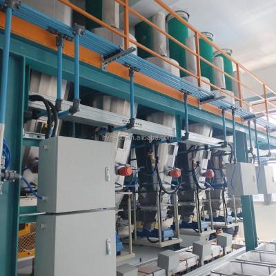 China Rubber Powder Mixer Banbuary Fully Automatic Small Material Weighing Batching System for sale