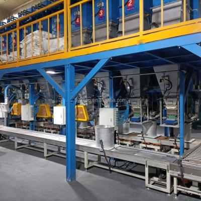 China Rubber Powder Mixer Mill Small Material Fully Automatic Weighing Batching System for sale