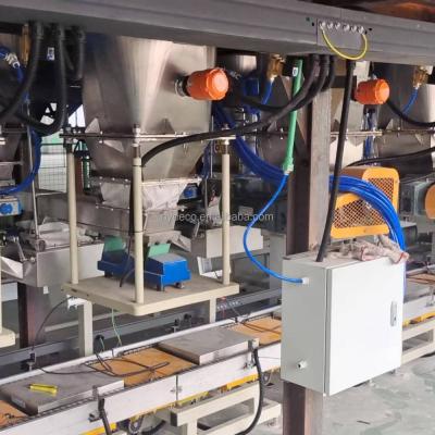 China PLC Control Mixer Weighing Conveyor Automatic Batching System for sale