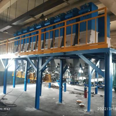 China Rubber Mixing Equipment Powder Material Weighing Machine Online System for sale