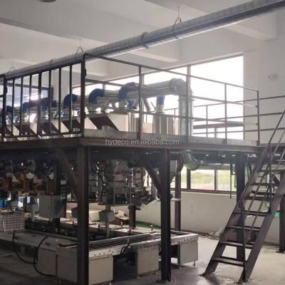 China Plastic Machine Production Line Pellet Weighing Batching Machine Online System for sale