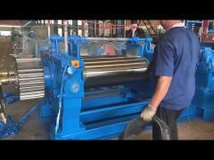 Silicone Rubber het Mengen zich het Broodjesmolen van de Molenmachine 55kw Twee voor het Rubber Samenstellen