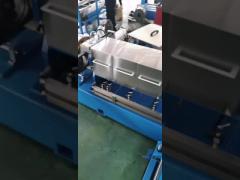 filme do PE 55Kw que peletiza a linha de reciclagem plástica diâmetro do cilindro de 420mm