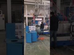 380V linha de granulagem de reciclagem plástica filme plástico do PVC de 160Kw que recicla a linha