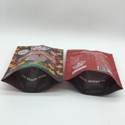 China stand up foil pet food pouch for wet cat food packaging , food bag printing for sale