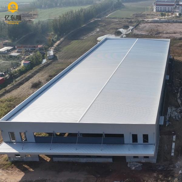 Quality Pre Engineered Steel Structure Workshop Construction With Steel Color Sheet for sale