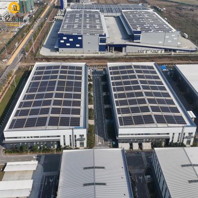 China Hot Dip Galvanized / Painted Steel Structure Workshop Building Steel Color Sheet Cladding for sale