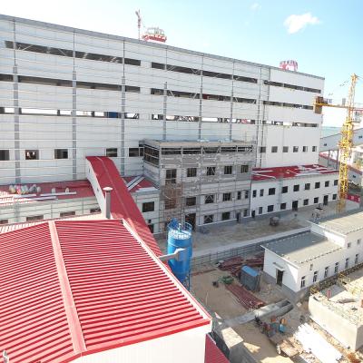 China Prefabricated Steel Structure Building Safe Durable Large Metal Sheds Workshops for sale