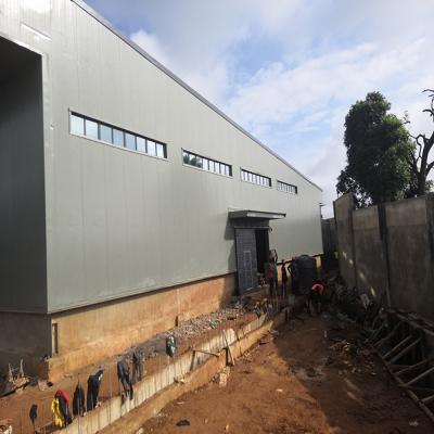 China Customizable Prefabricated Metal Workshop Sheds Insulation Steel Structure For Shed for sale