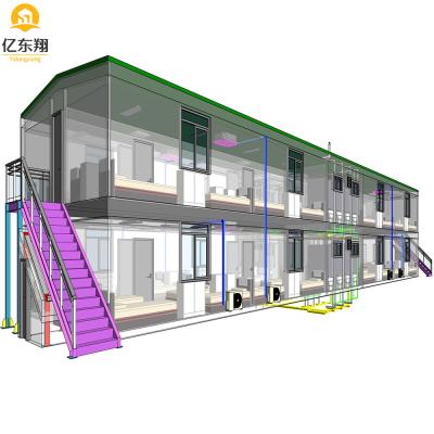 China Quick Assembly Prefabricated Container House 20ft with Galvanized Steel Frame for sale
