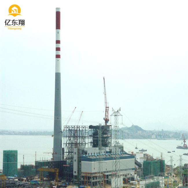 Large span interior of steel building