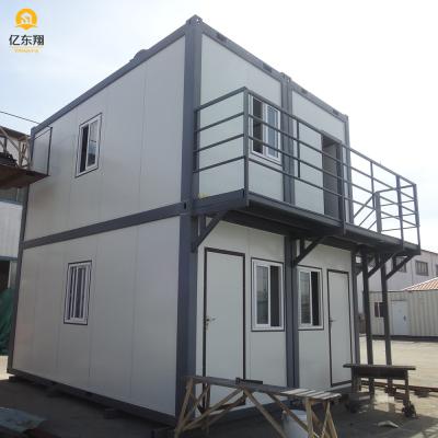 China Quick Assembly Prefabricated Container House 20ft with Galvanized Steel Frame for sale