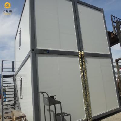 China Prefab Container House Q355 Q235 Steel Frame Sandwich Panel for sale