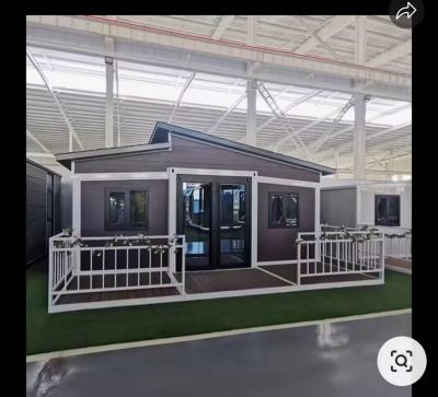 China Quick Assembly Prefabricated Container House 20ft with Galvanized Steel Frame for sale