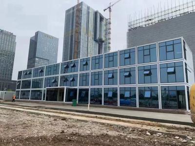 Cina Casa container prefabbricata modulare con telaio in acciaio e pannello sandwich in vendita