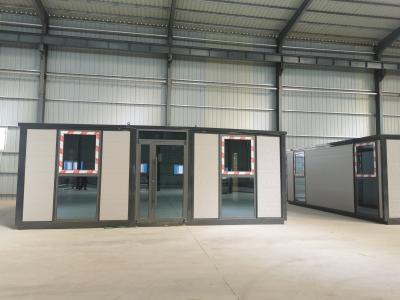 China Prefab Modular Container House for Hotels with Glass Wool Insulation for sale