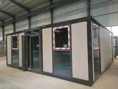 China Prefab Modular Container House for Hotels with Glass Wool Insulation for sale