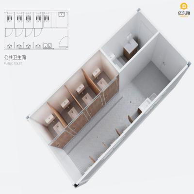 China Prefab Modular Container House for Hotels with Glass Wool Insulation for sale