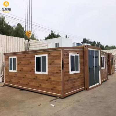 China 20ft 40ft Double Wing Folding Prefabricated Container House for sale
