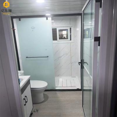 China Steel Prefab Expandable Container House with Glass Wool Wall Panels for sale