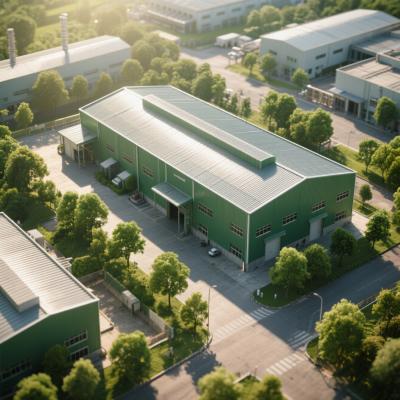 China Brandbestendige staalfabrieksgebouwen Metalen industriële constructies Te koop
