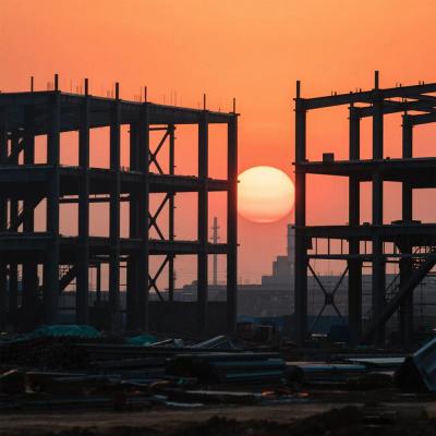 China ISO Steel Structure Workshop EPS Panel Prefabricated Steel Structure H Shaped for sale