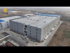 Grote span geprefabriceerde fabriek gebouw metaal magazijn op maat