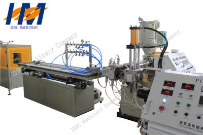 China Solar Panel Connection Plastic Profile Extrusion Line , PC PMMA UPVC Profile Extrusion Machine for sale