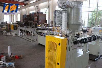 China PC ABS PMMA Plastic Profile Extrusion Line , Tube Light Making Machine for sale