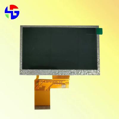 Cina Luminanza LCD a 4,3 pollici del touch screen 480x272 800cd/m2 dell'interfaccia di RGB in vendita