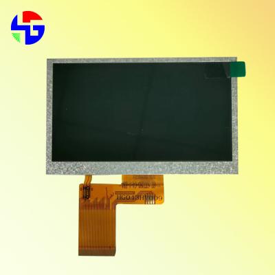 Cina Risoluzione 480x272 Display LCD industriale Interfaccia RGB da 4,3 pollici 40 pin in vendita