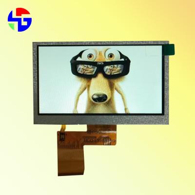 Cina Risoluzione 480x272 Display LCD industriale Interfaccia RGB da 4,3 pollici 40 pin in vendita