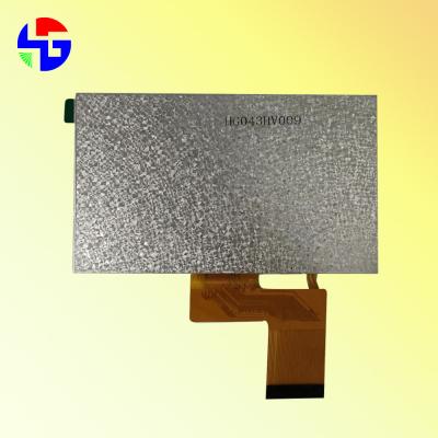 Cina Risoluzione 480x272 Display LCD industriale Interfaccia RGB da 4,3 pollici 40 pin in vendita