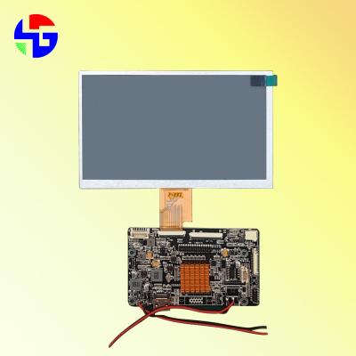 Cina Interfaccia LCD 400cd/m2 dell'esposizione LVDS di industriale a 7,0 pollici dei pixel 1024x600 in vendita