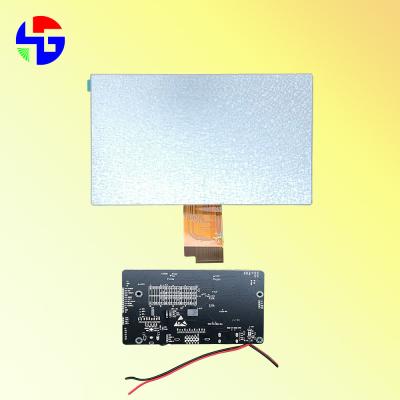 Cina Interfaccia LCD 400cd/m2 dell'esposizione LVDS di industriale a 7,0 pollici dei pixel 1024x600 in vendita