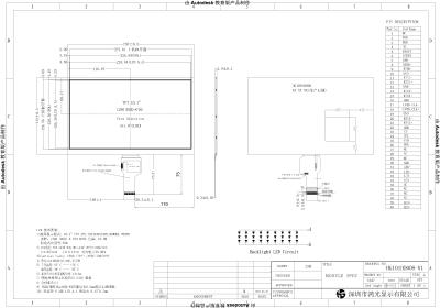 中国 1280x720 自動 TFT ディスプレイ 10.1 インチ LVDS インターフェイス フル パースペクティブ 販売のため