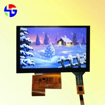 China módulo do LCD de 5,0 polegadas, relação do RGB, exposição padrão, TN, 800x480 à venda