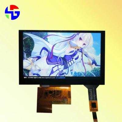 China módulo do LCD de 5,0 polegadas, relação do RGB, exposição padrão, TN, 800x480 à venda