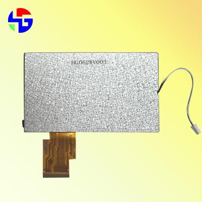 Cina Display LCD TFT da 6,2 pollici Interfaccia 800x480 RGB 60PIN 500cd/m2 in vendita
